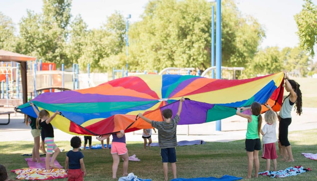 The Best Parachute Games for Kids - Innate Moves Gymnastics
